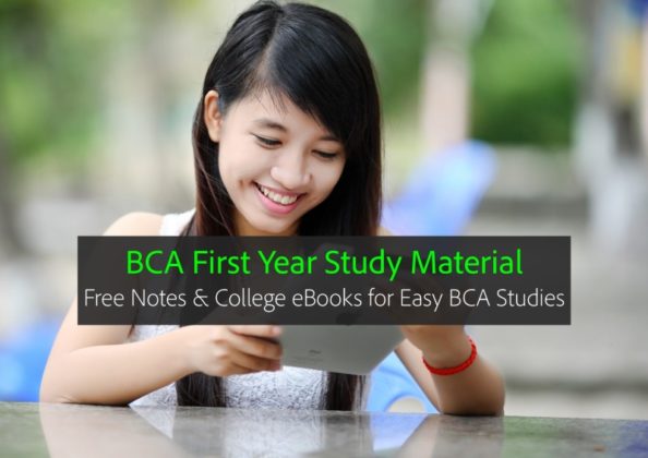 BCA study resources notes, eBooks, projects, training reports free ...