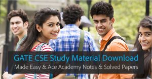 GATE CS (Computer/IT) Made Easy & Ace Academy PDF Hand Written Notes ...