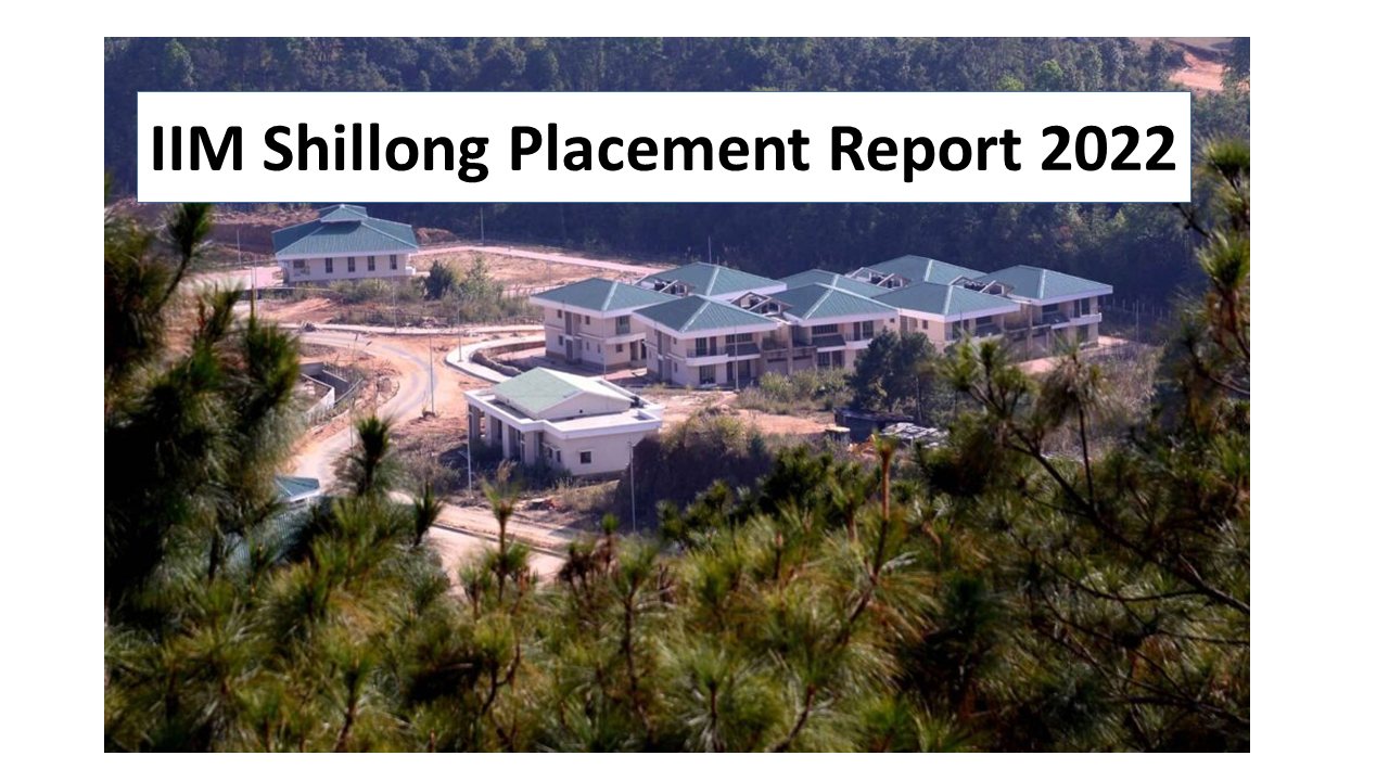IIM Shillong Placement Report 2022 | Highest CTC 55.22LPA, Avg. CTC 23 ...