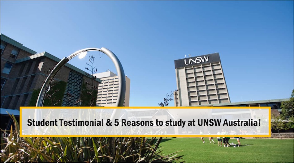 Ayushi's experience of attending UNSW Australia & 5 reasons you should ...